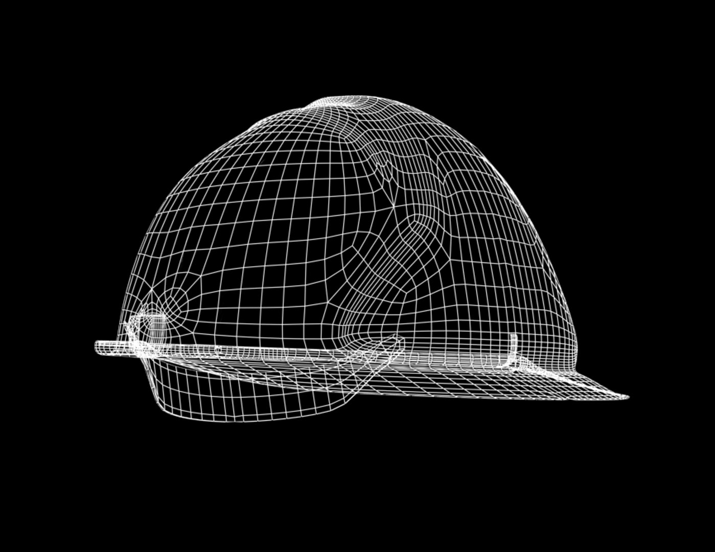 3d Hard Hat Model