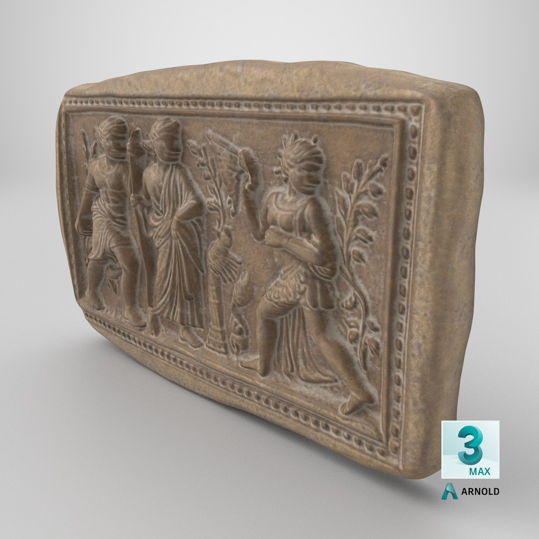 3D Greek Artifact Textured 4 Model - TurboSquid 2292317