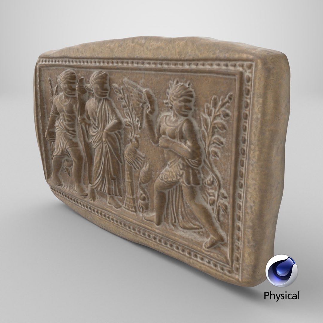 3D Greek Artifact Textured 4 Model - TurboSquid 2292317