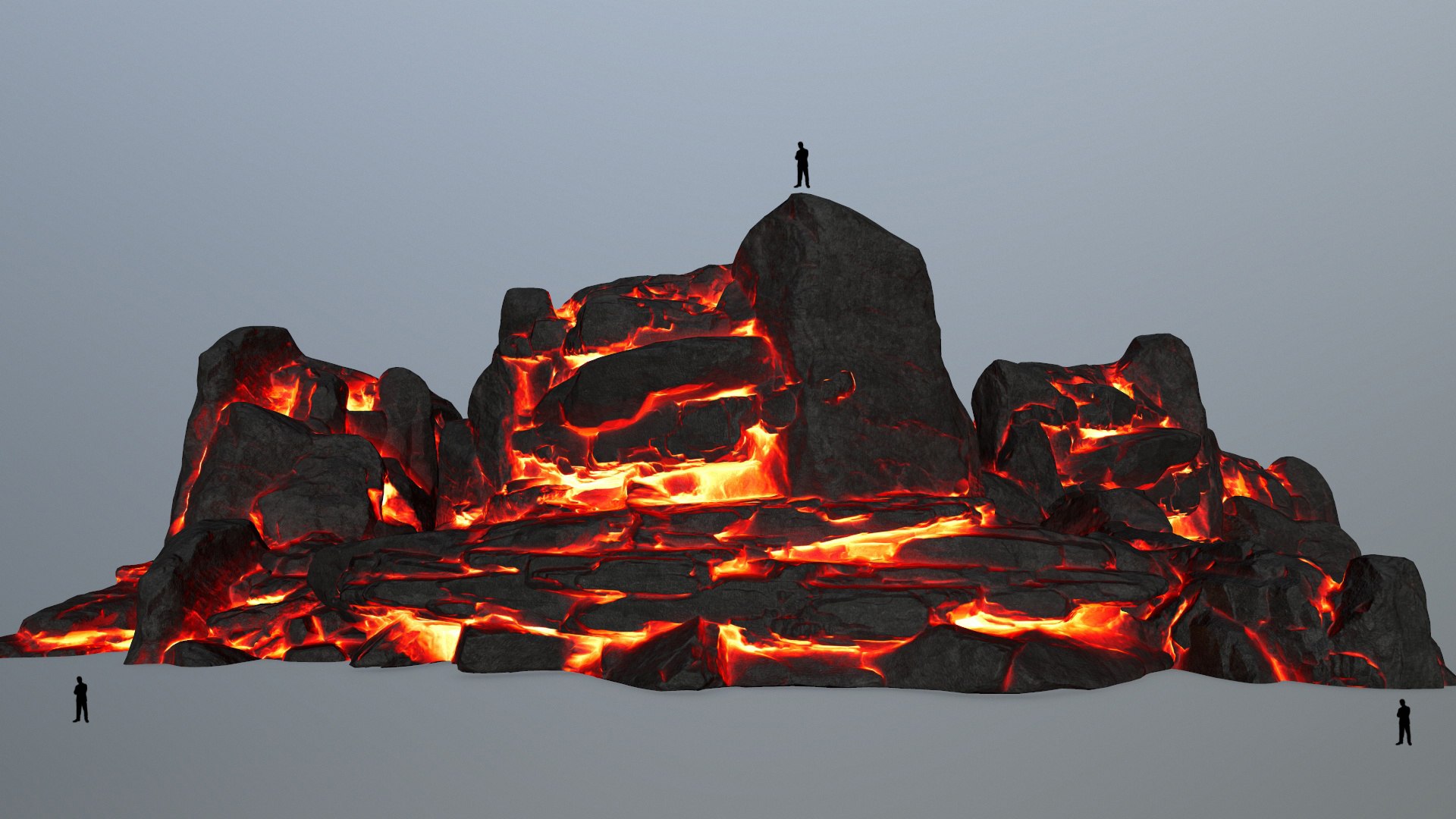 3D Lava Rock Model - TurboSquid 1386500