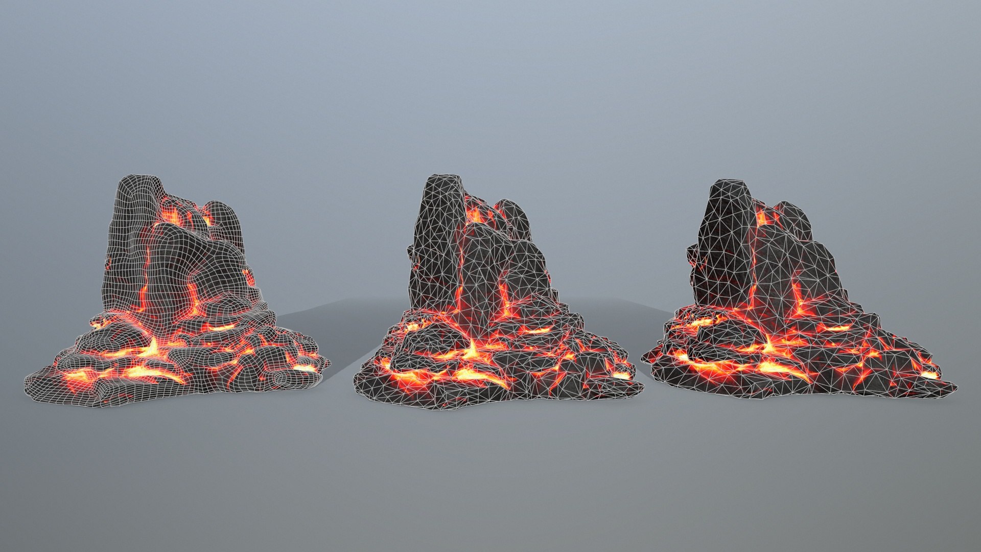 3D Lava Rock Model - TurboSquid 1386500