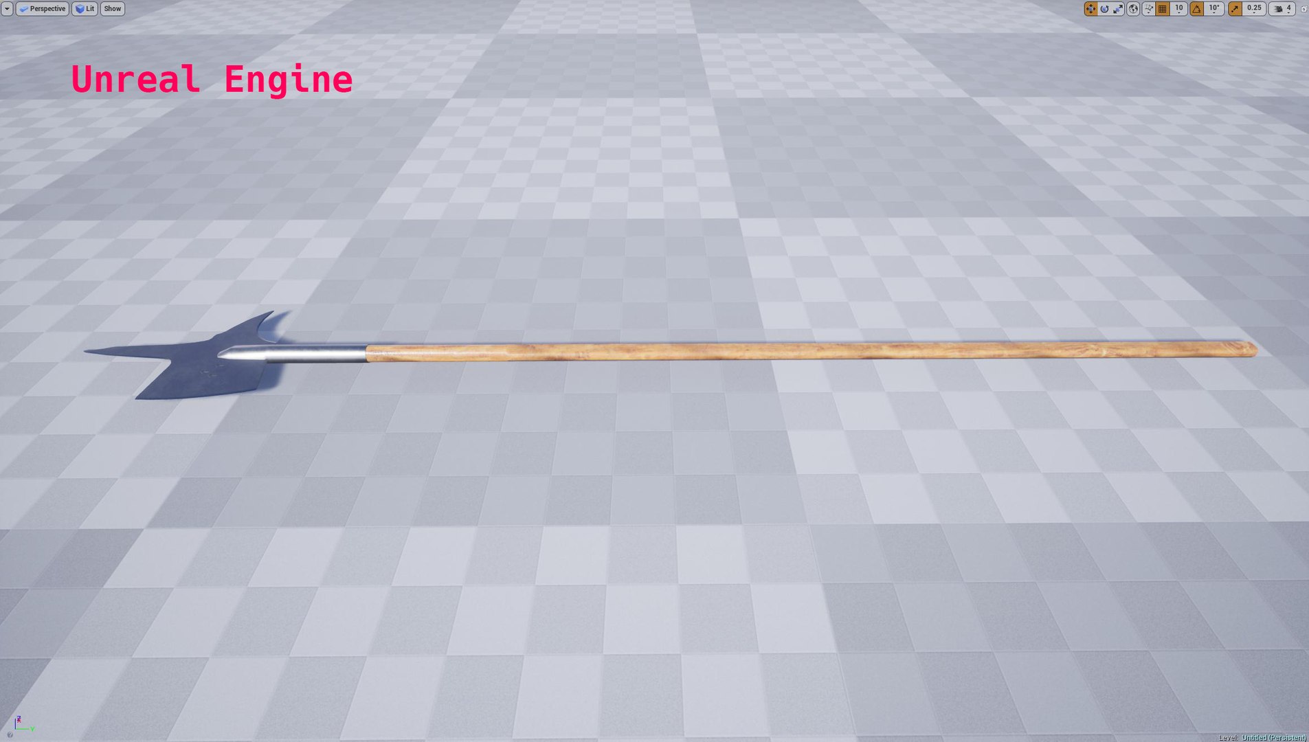 3D historically swiss halberd model - TurboSquid 1416096