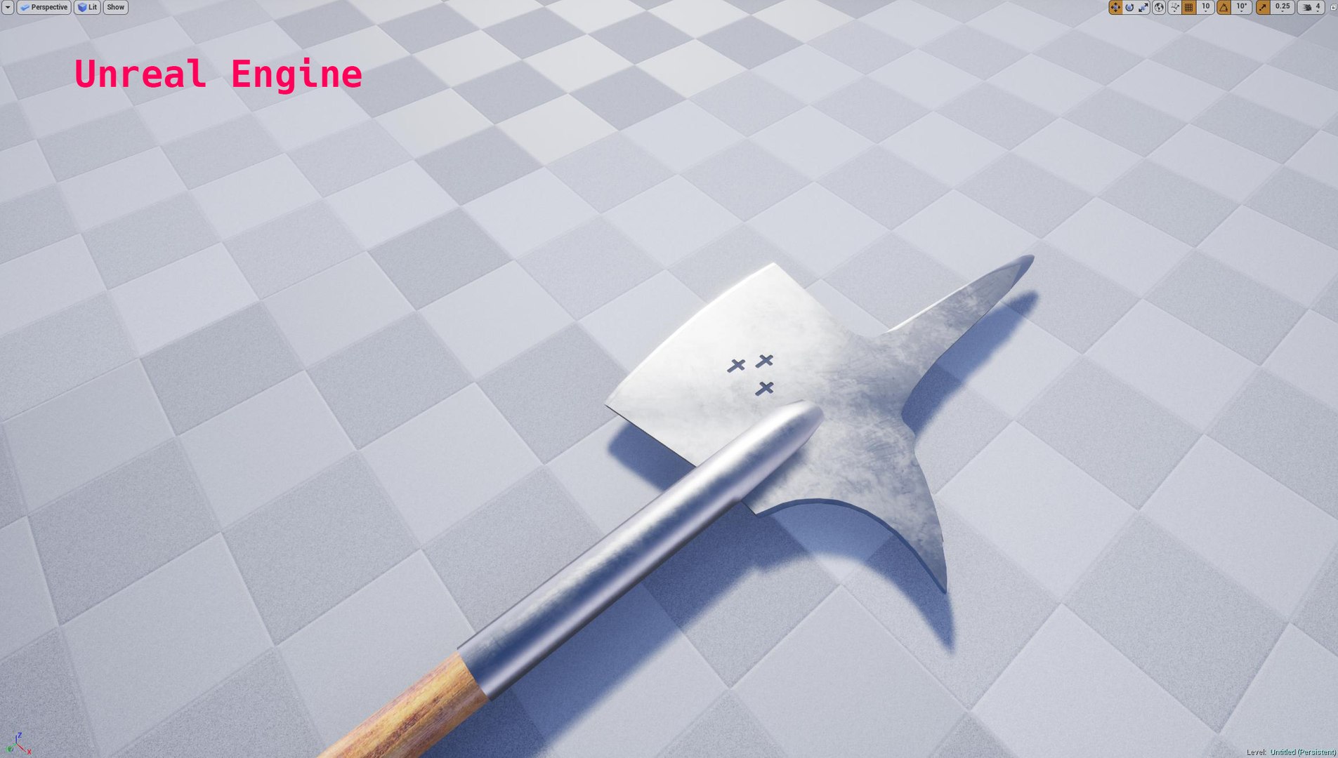 3D historically swiss halberd model - TurboSquid 1416096