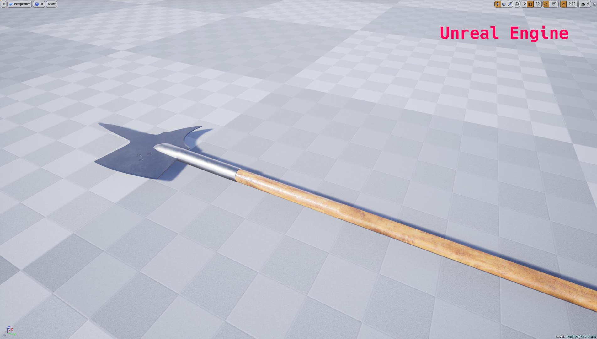 3D historically swiss halberd model - TurboSquid 1416096