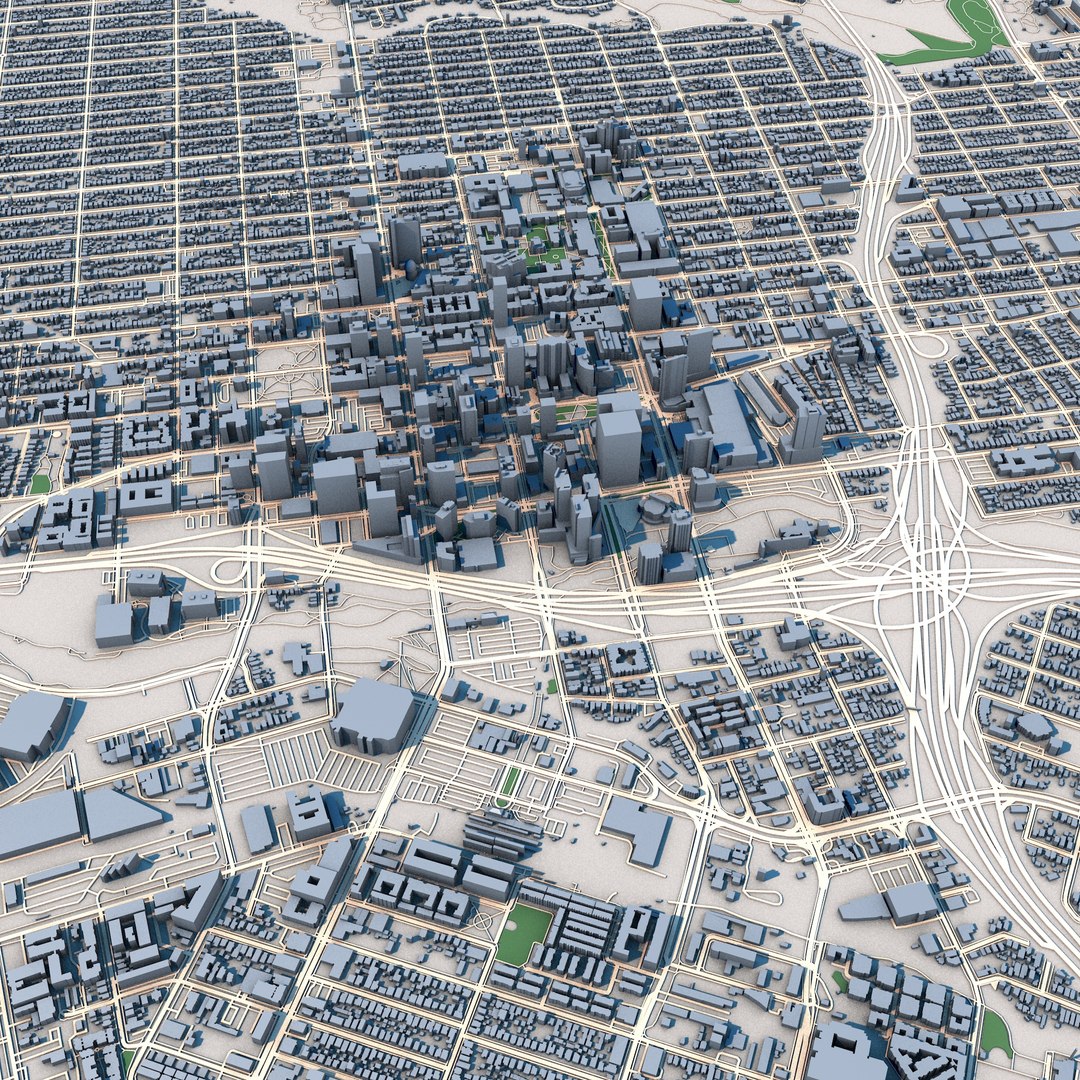 3D Model San Jose City California United States - TurboSquid 2308014