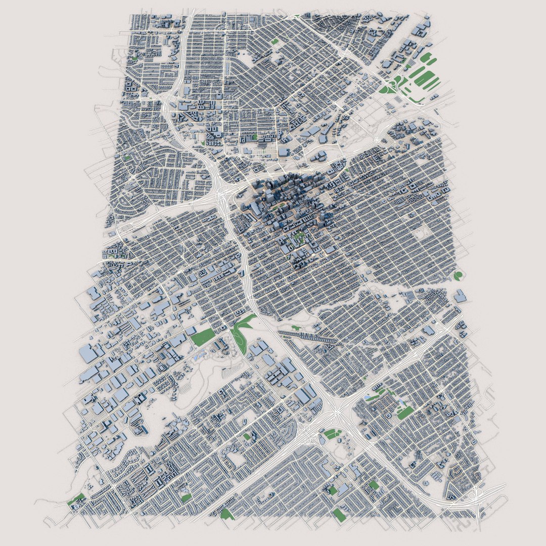3D Model San Jose City California United States - TurboSquid 2308014