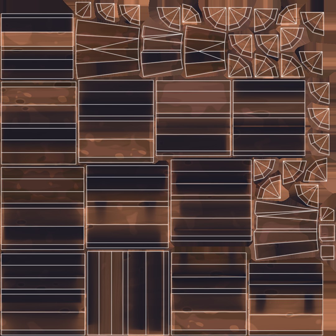Stylized Wood Pile - PBR Game Ready 3D Model - TurboSquid 2050039