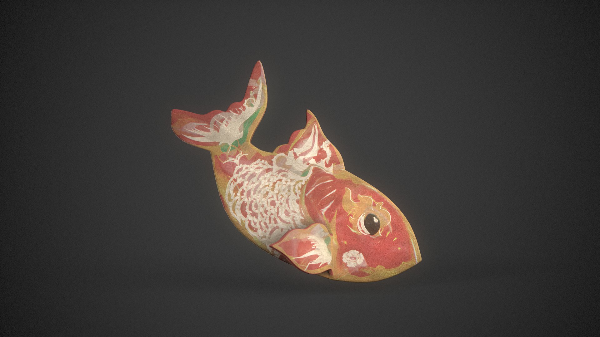 3D Fish Mascot Signage - TurboSquid 2350988