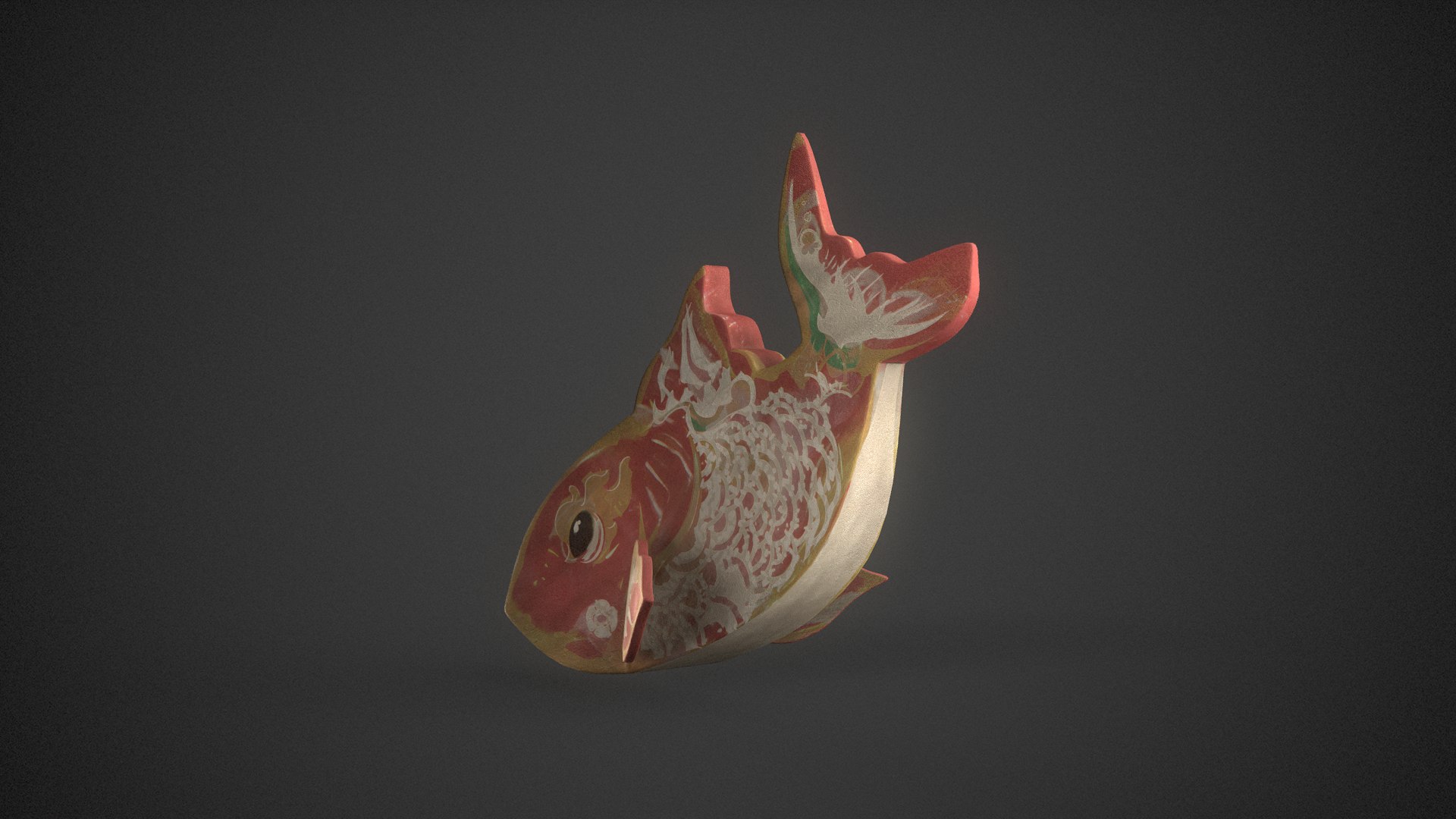 3D Fish Mascot Signage - TurboSquid 2350988