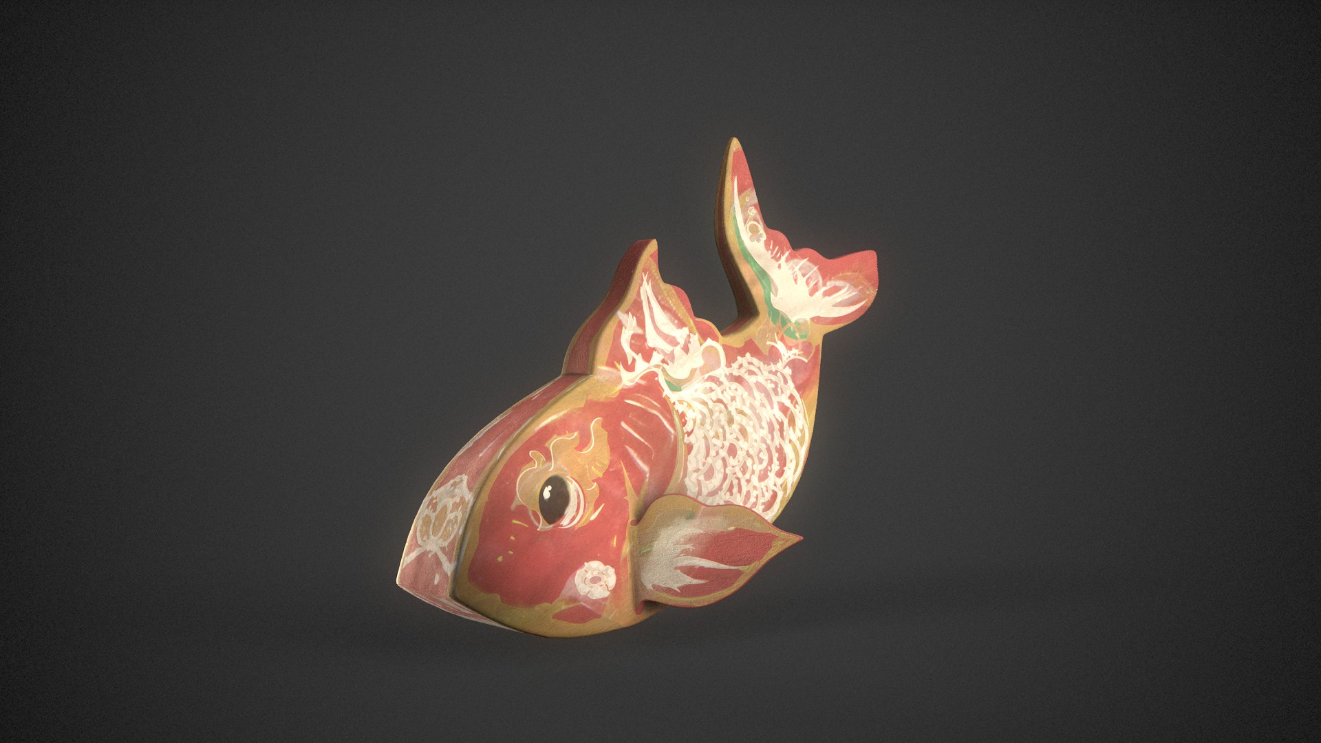 3D Fish Mascot Signage - TurboSquid 2350988