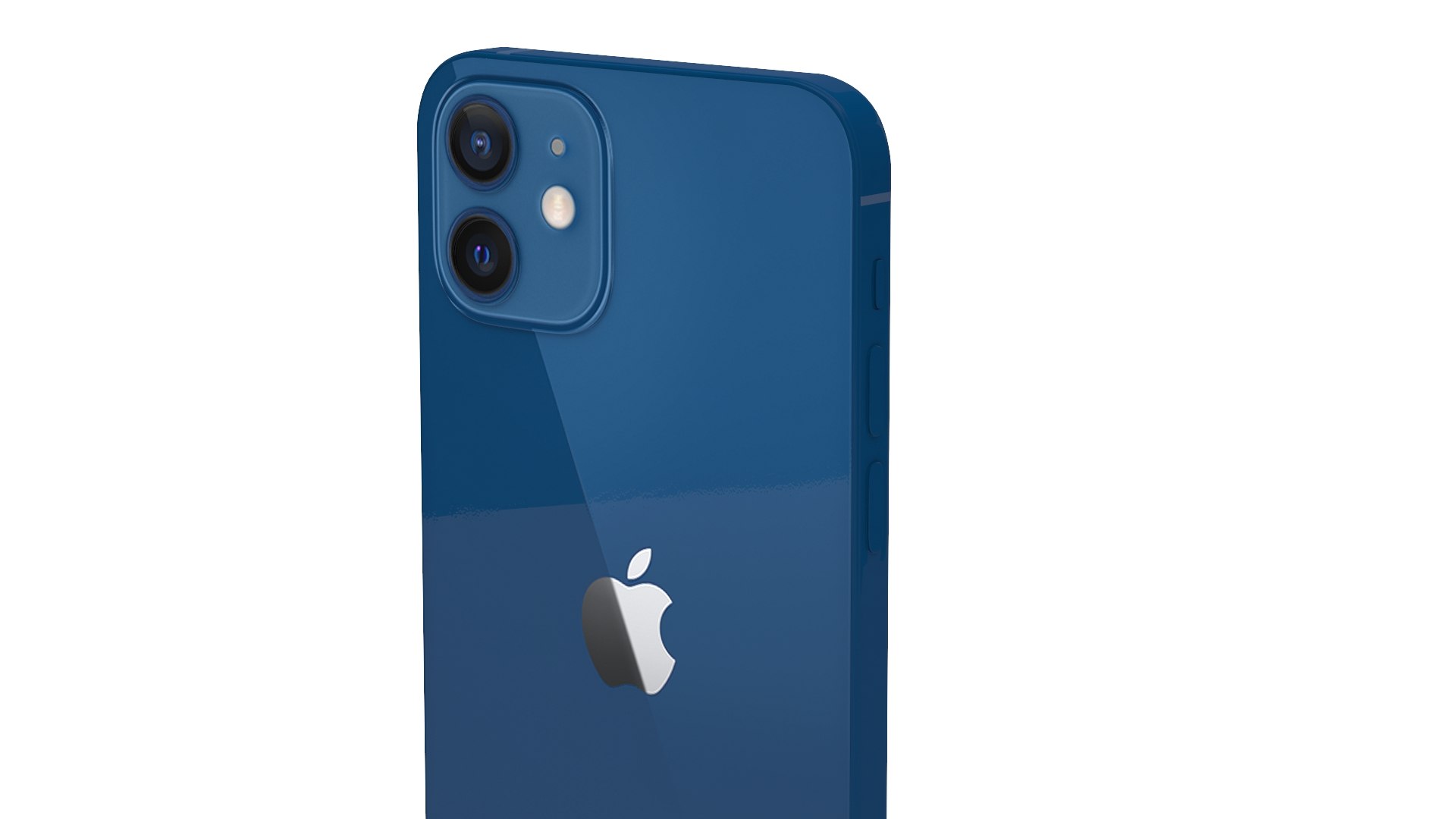 3D Model Apple IPhone 12 Blue - TurboSquid 2045109