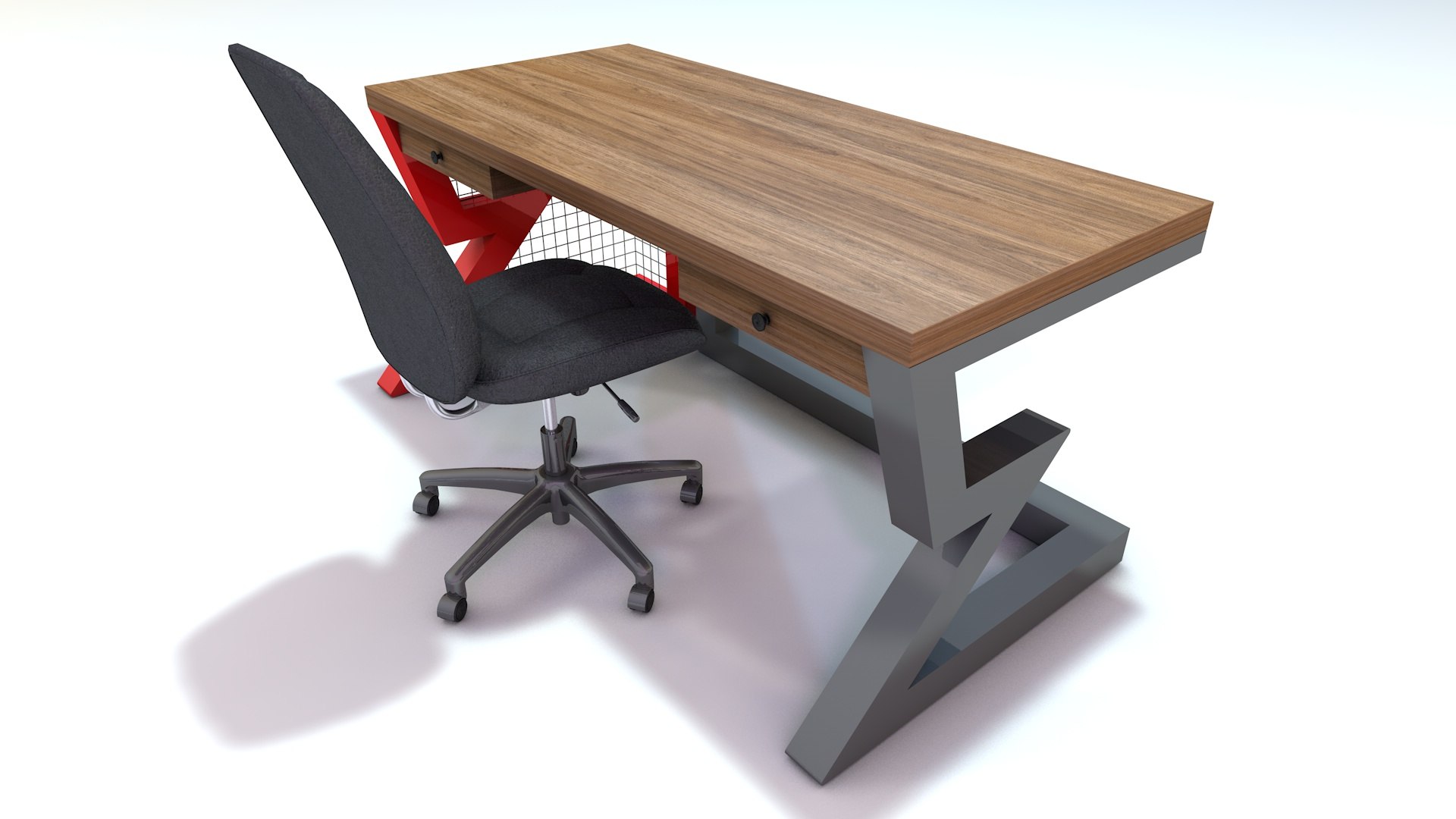 Office Desk1 3D - TurboSquid 1975550