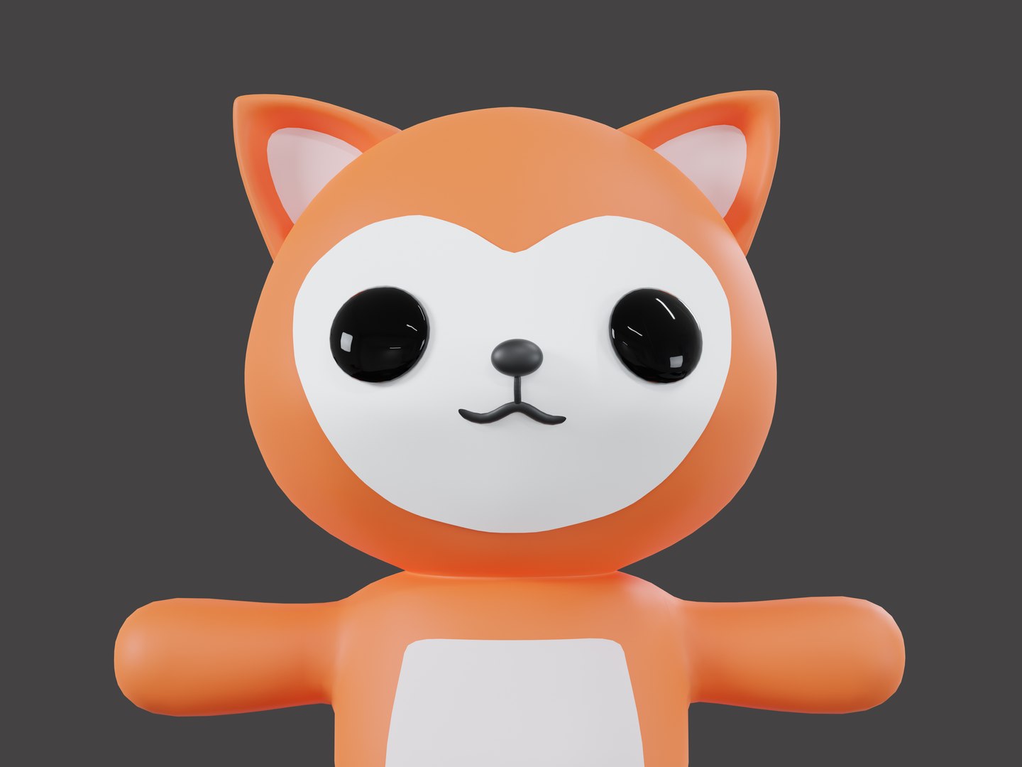 3D Fox model - TurboSquid 1952555