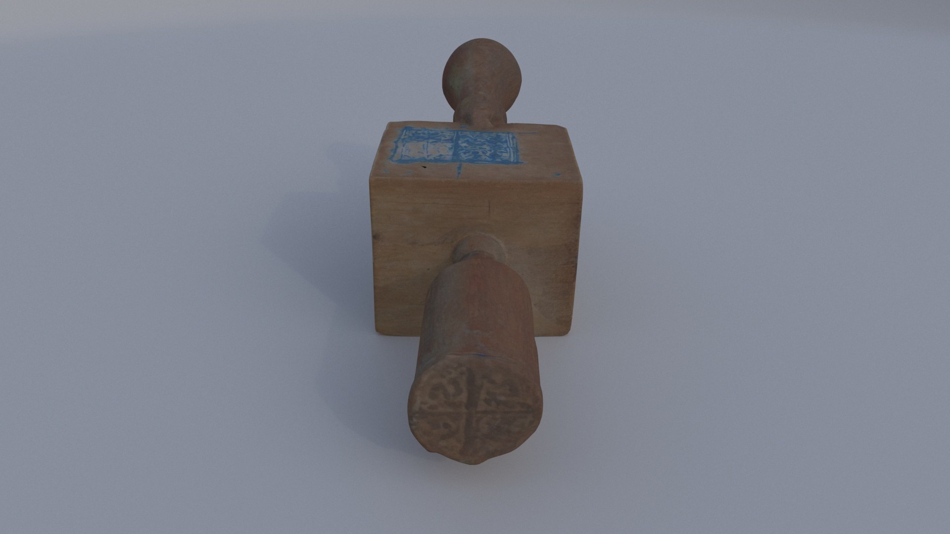 Merchant's Ledger Stamp 3D - TurboSquid 2327291