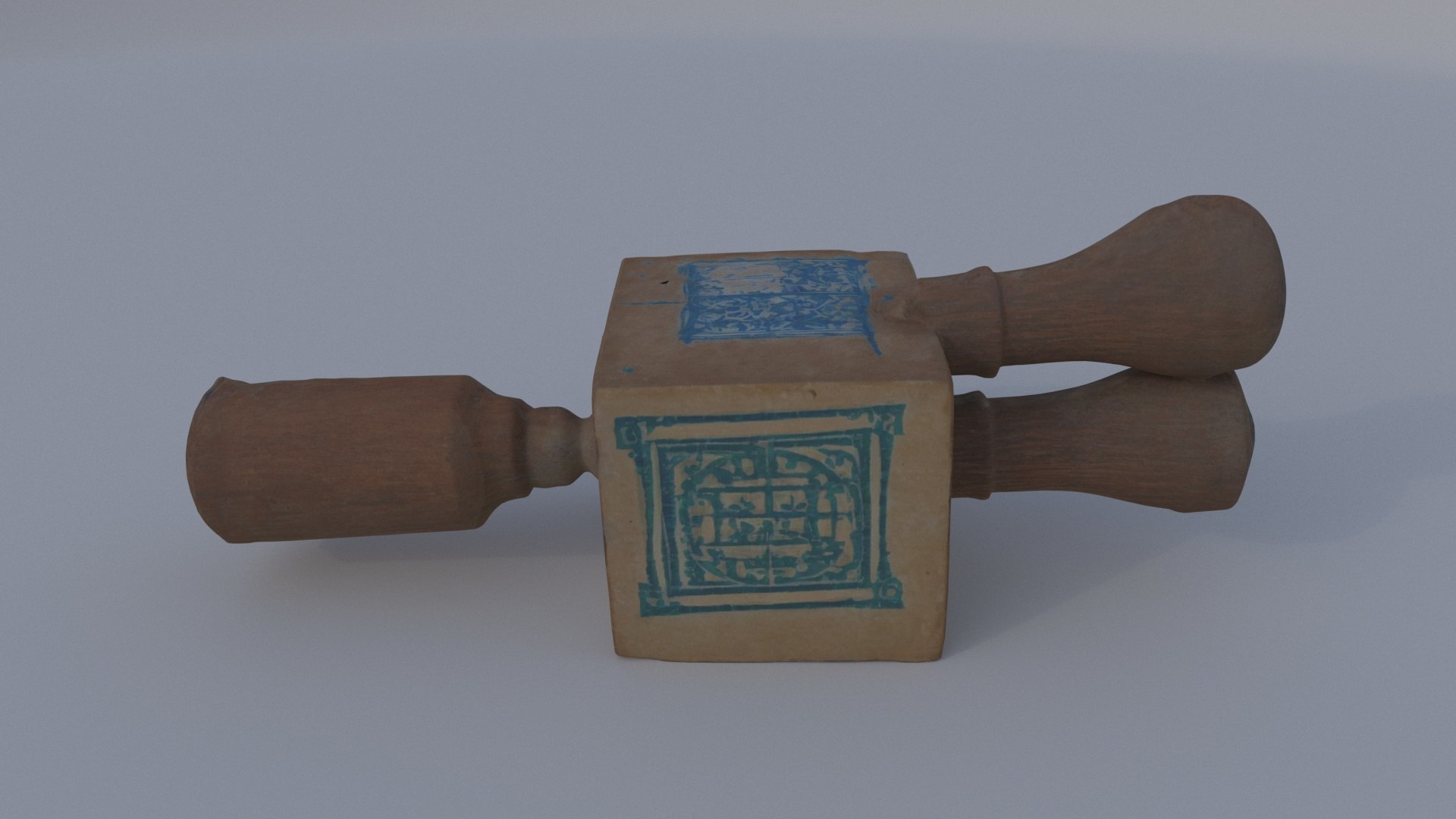 Merchant's Ledger Stamp 3D - TurboSquid 2327291