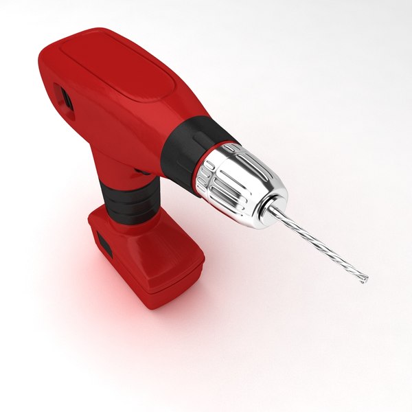 3d drill machine tool model