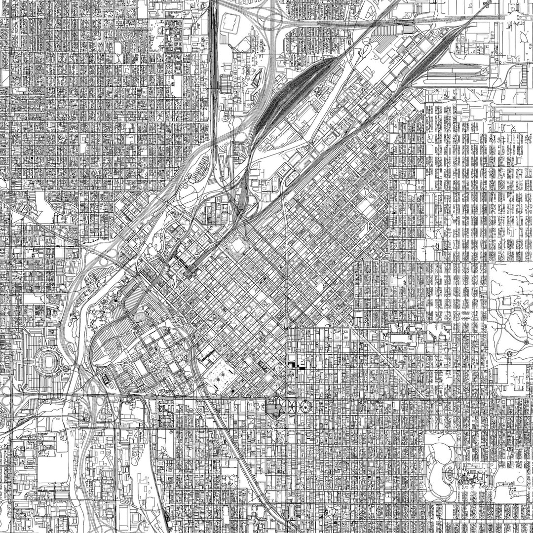 Denver USA - City And Urban 3D Model - TurboSquid 2218595