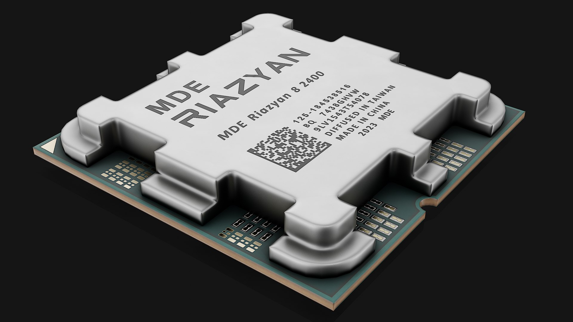 Modern CPU 3D - TurboSquid 2129897