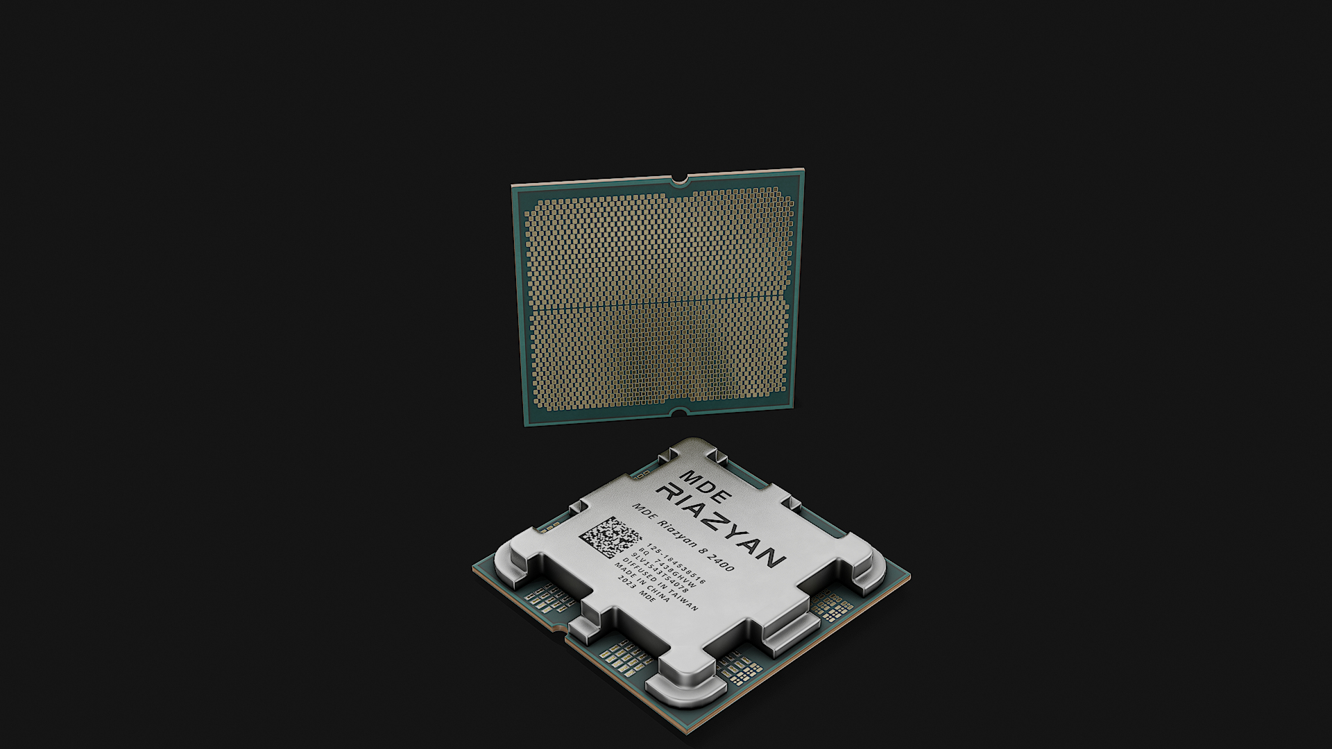 Modern CPU 3D - TurboSquid 2129897