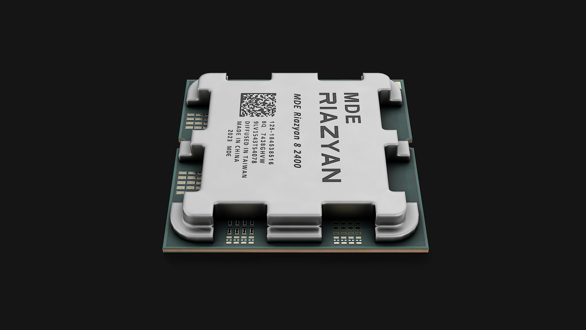 Modern CPU 3D - TurboSquid 2129897