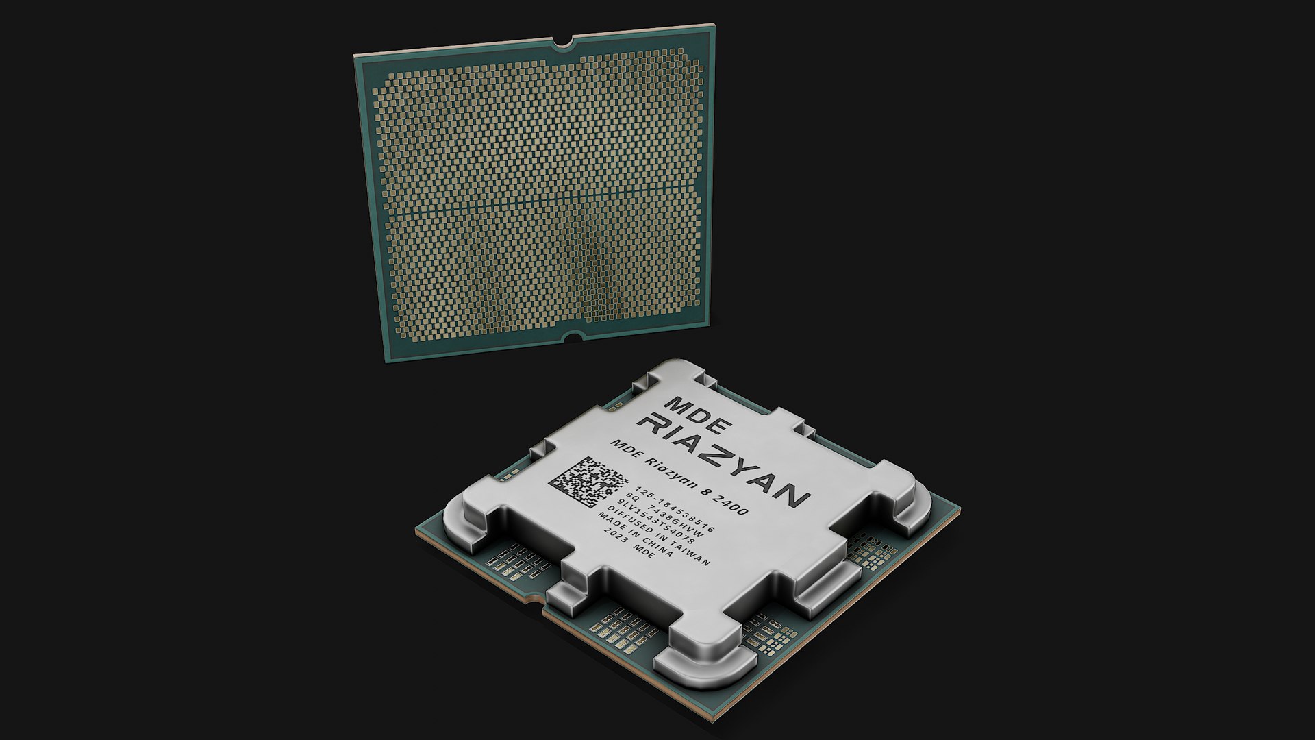 Modern CPU 3D - TurboSquid 2129897