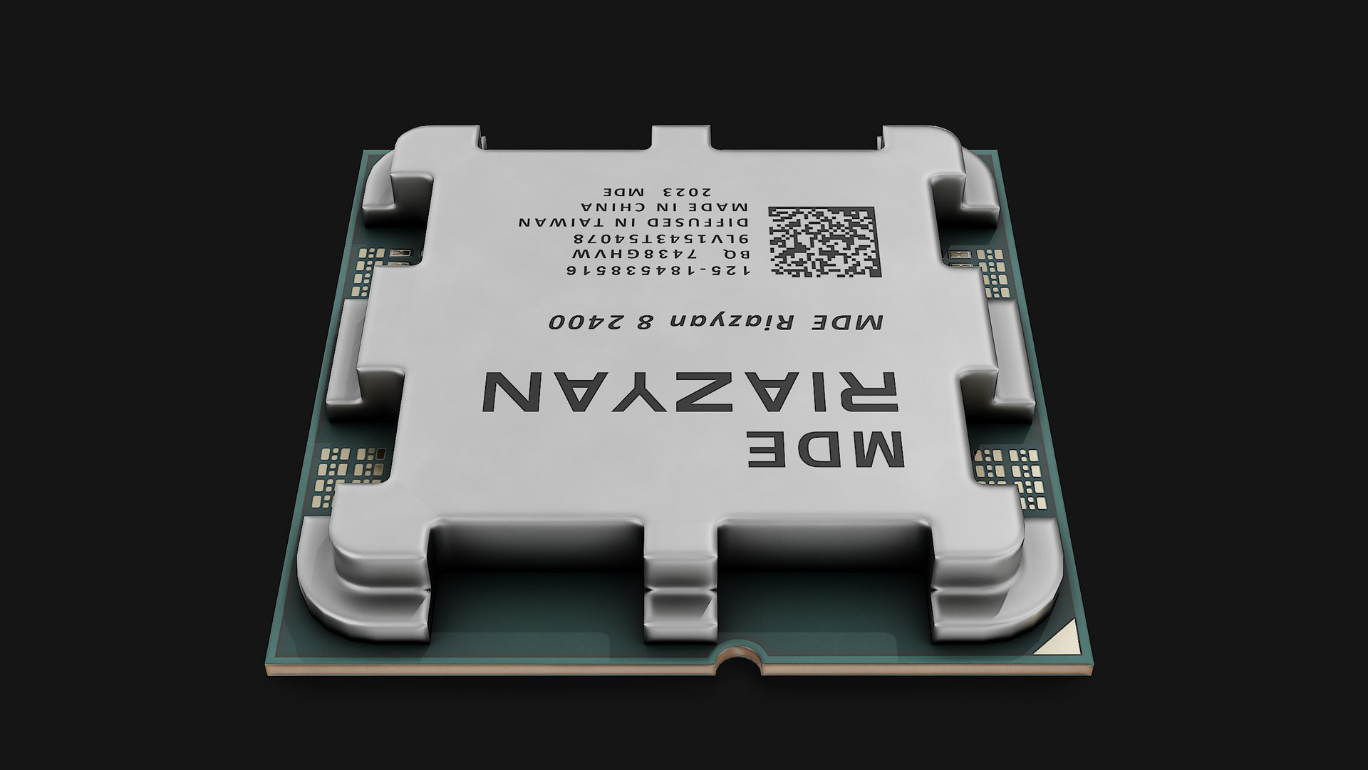 Modern CPU 3D - TurboSquid 2129897