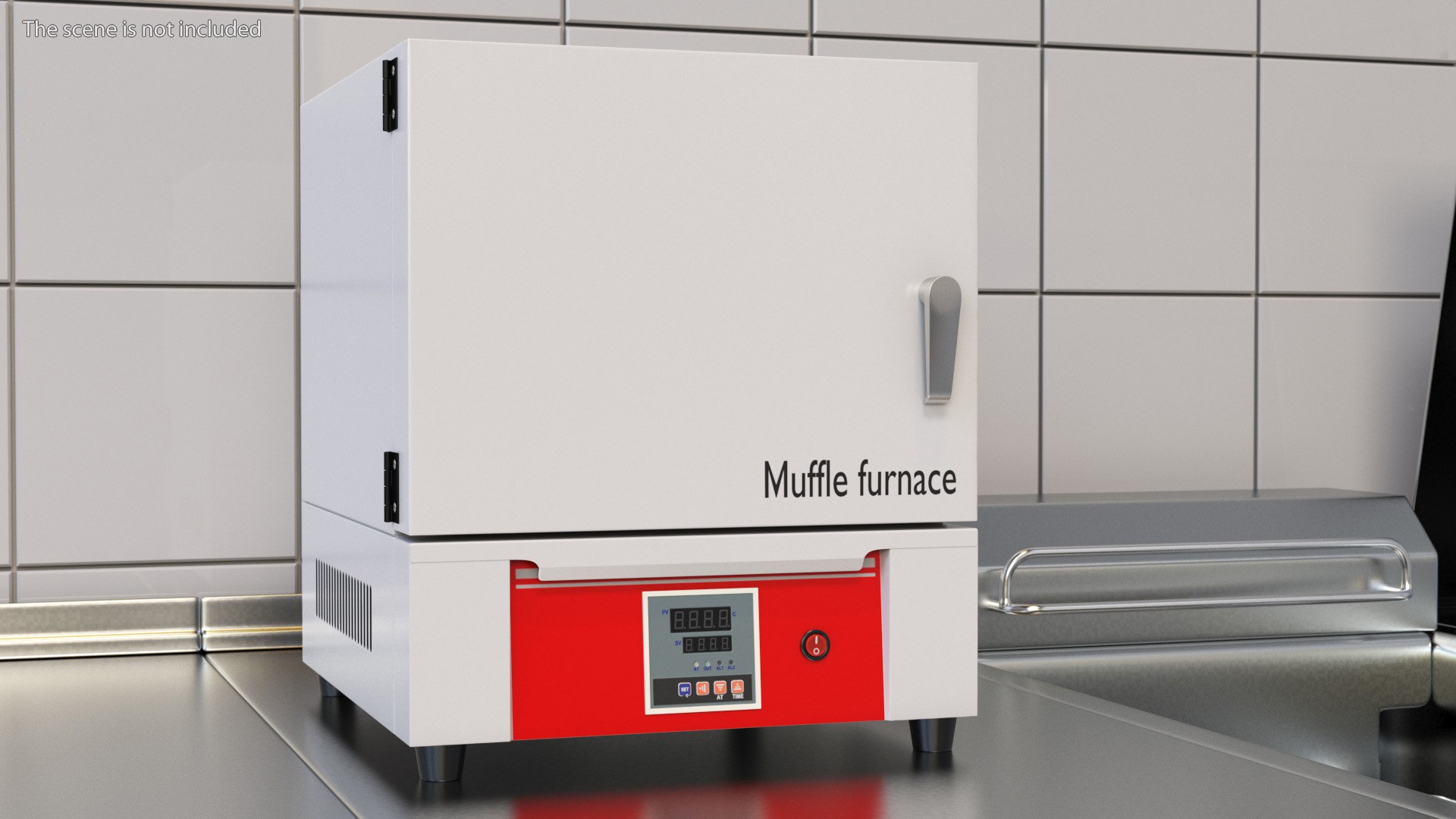 3D Model Desktop Muffle Furnace - TurboSquid 1980622
