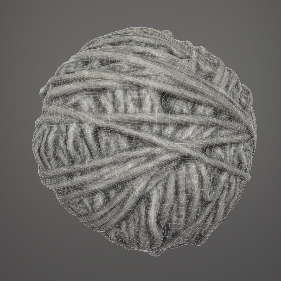 A Ball Of Thread 3D Model - TurboSquid 1955718