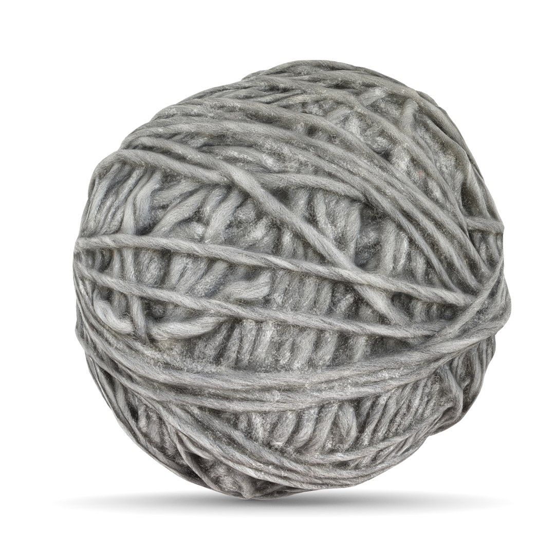 A Ball Of Thread 3D Model - TurboSquid 1955718