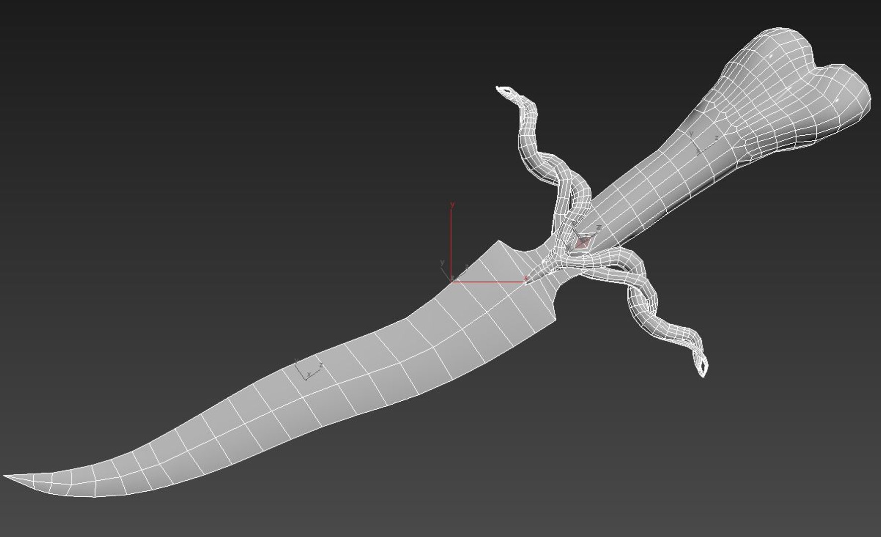 Dagger Fantasy 3d Model