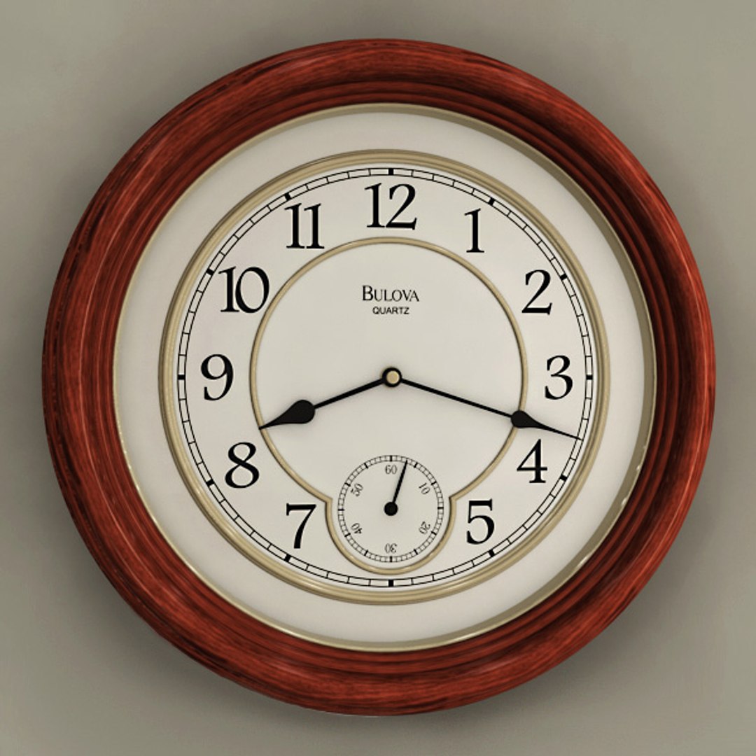 Max Analog Wall Clock