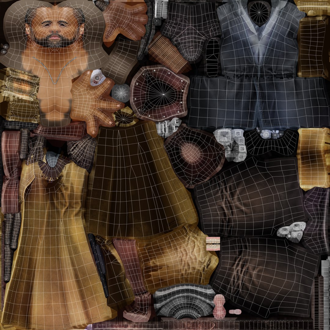 Real-time Rigged Yellow Captain Model - TurboSquid 1244581