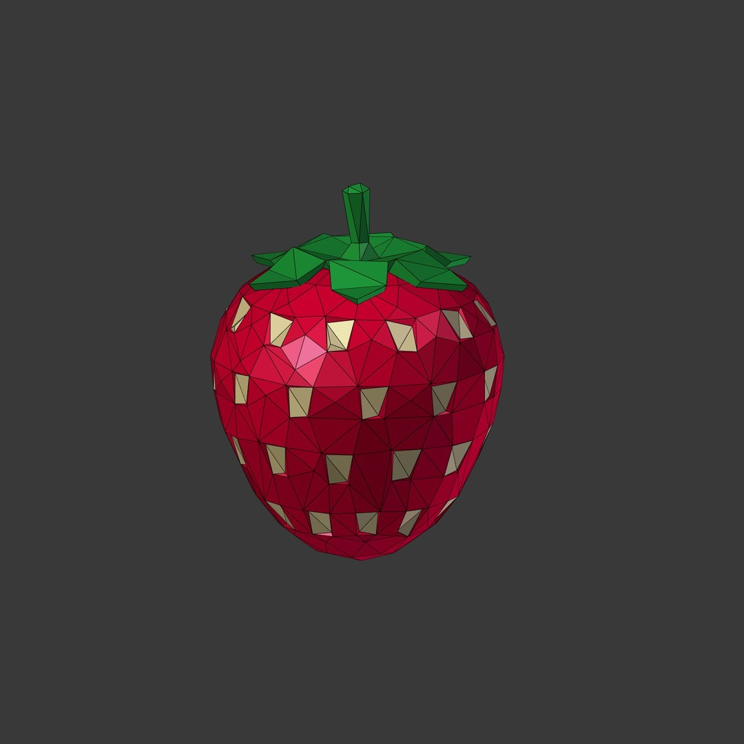 Cartoon Fruits Model - TurboSquid 1661624