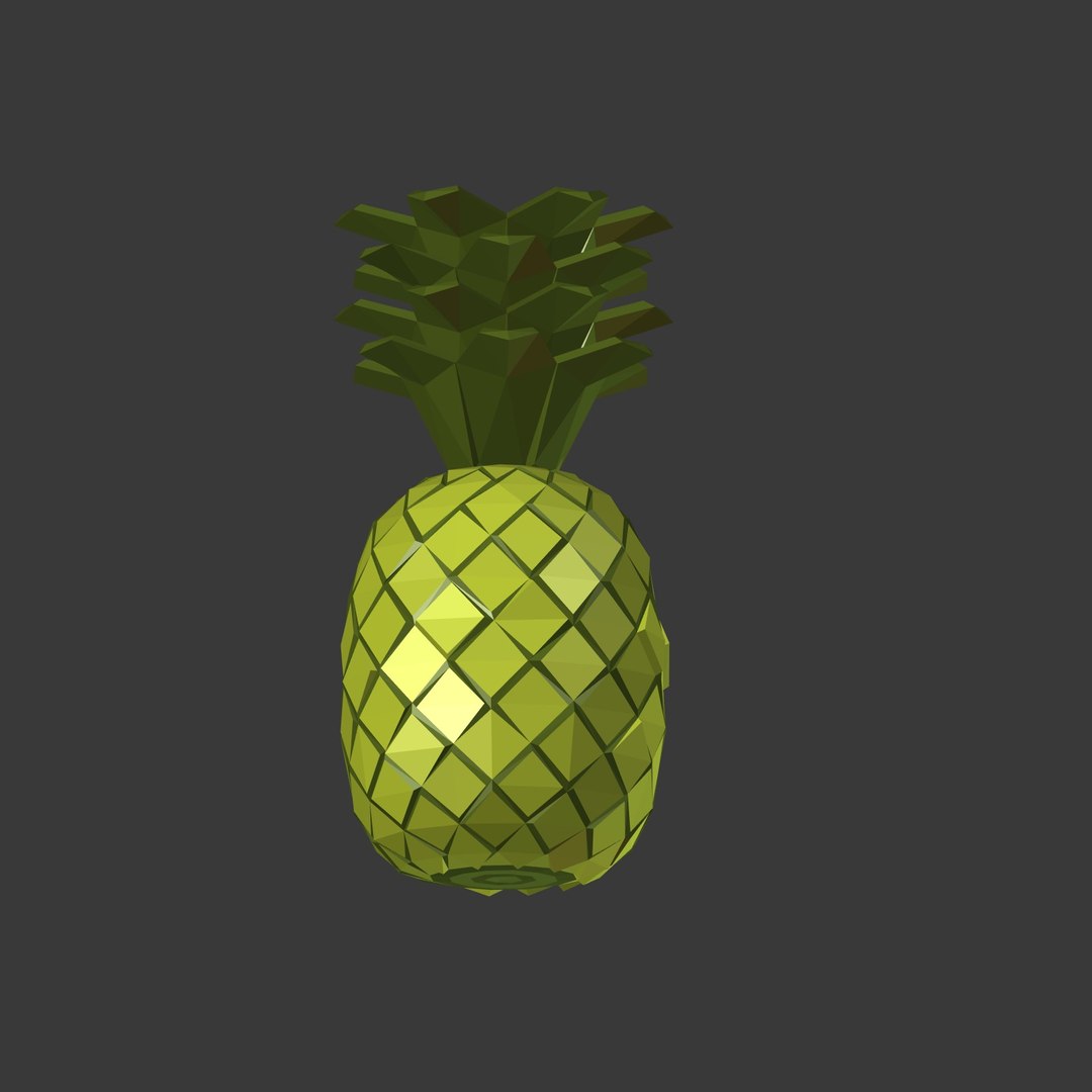 Cartoon Fruits Model - TurboSquid 1661624