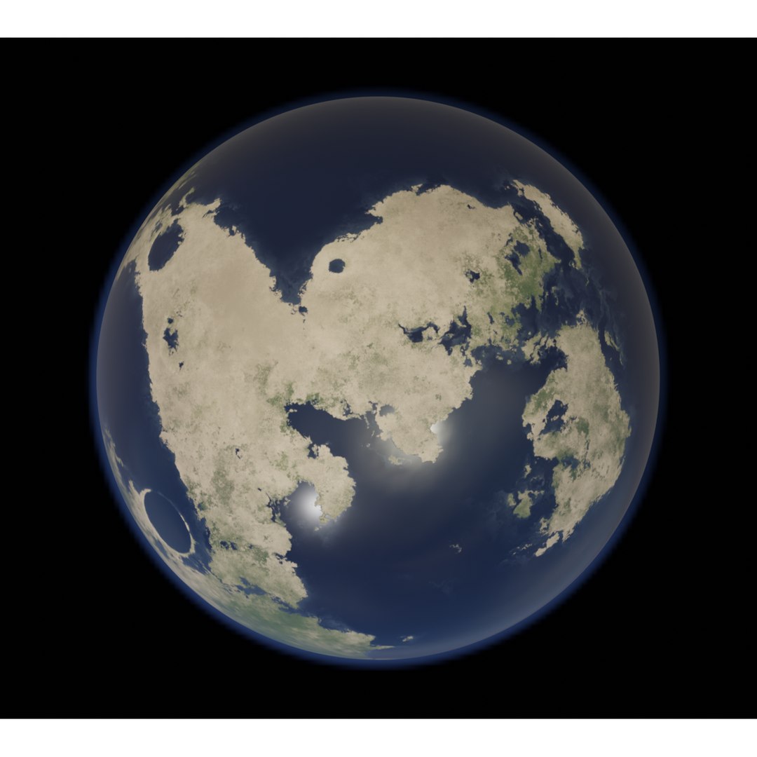3D Exoplanet - TurboSquid 1962460