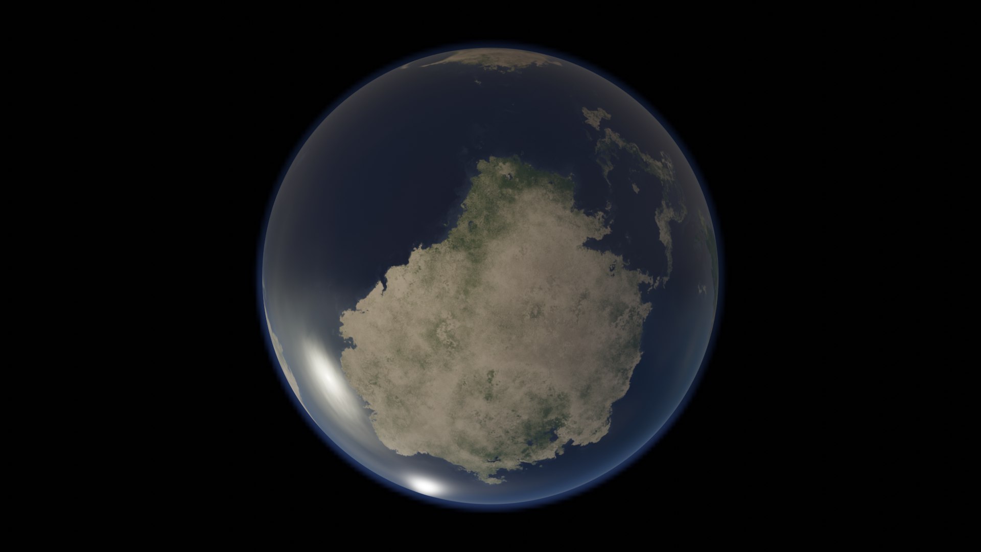 3D Exoplanet - TurboSquid 1962460