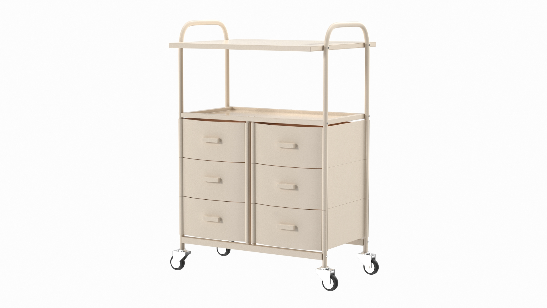 3D Medical Drawer Chest Beige model - TurboSquid 2065212
