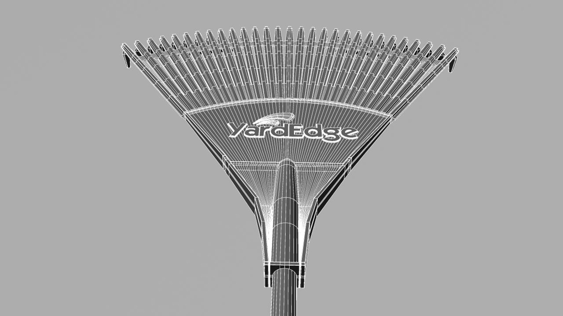 3d Model Garden Rake