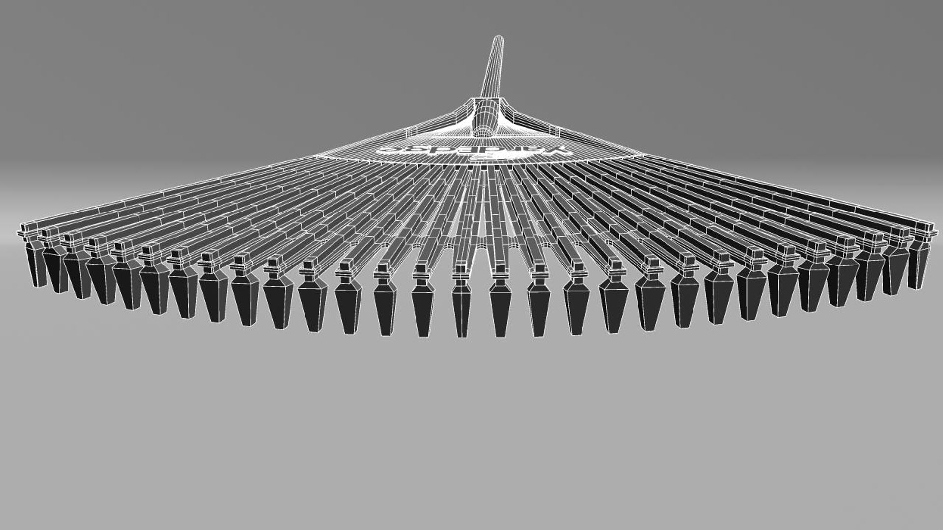 3d Model Garden Rake