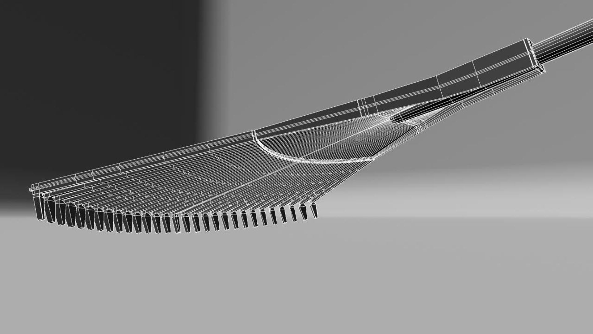 3d Model Garden Rake