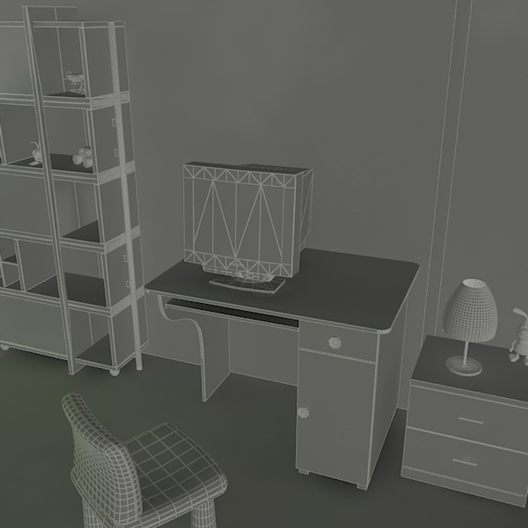 3d Model Room Interior Realistic