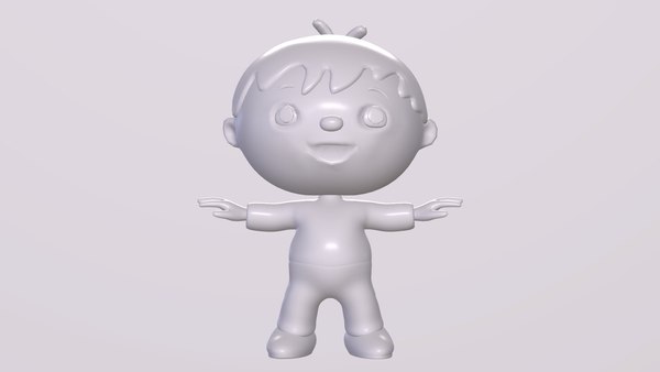 Charlie and the numbers Rigged and Printable 3D 모델 - TurboSquid 2014552