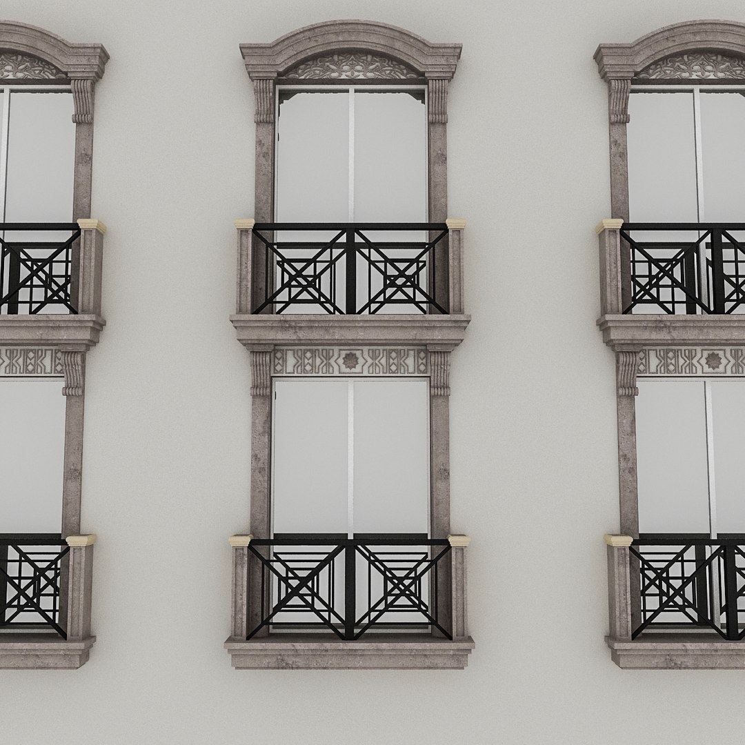 Window Frame 3D Model - TurboSquid 1446265