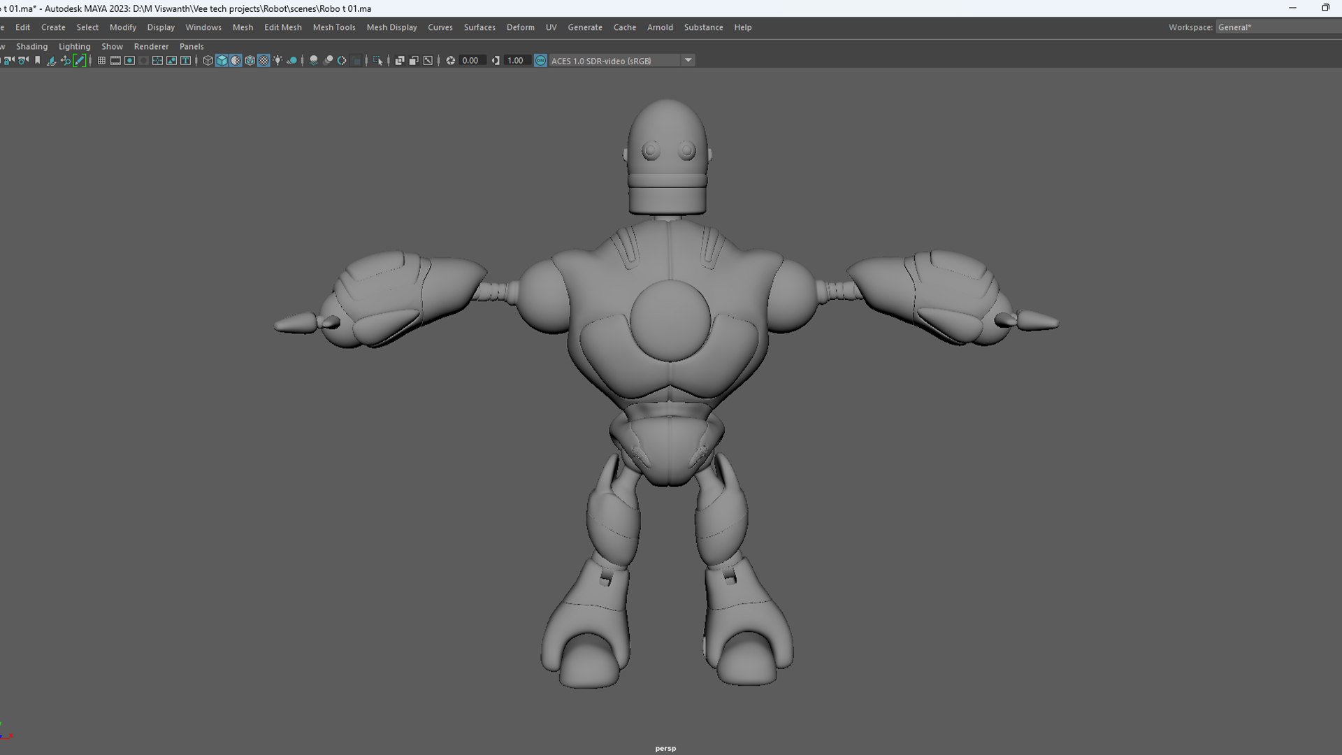 Robotic Character ROBO-03 WITH RIG 3D Model - TurboSquid 2275987