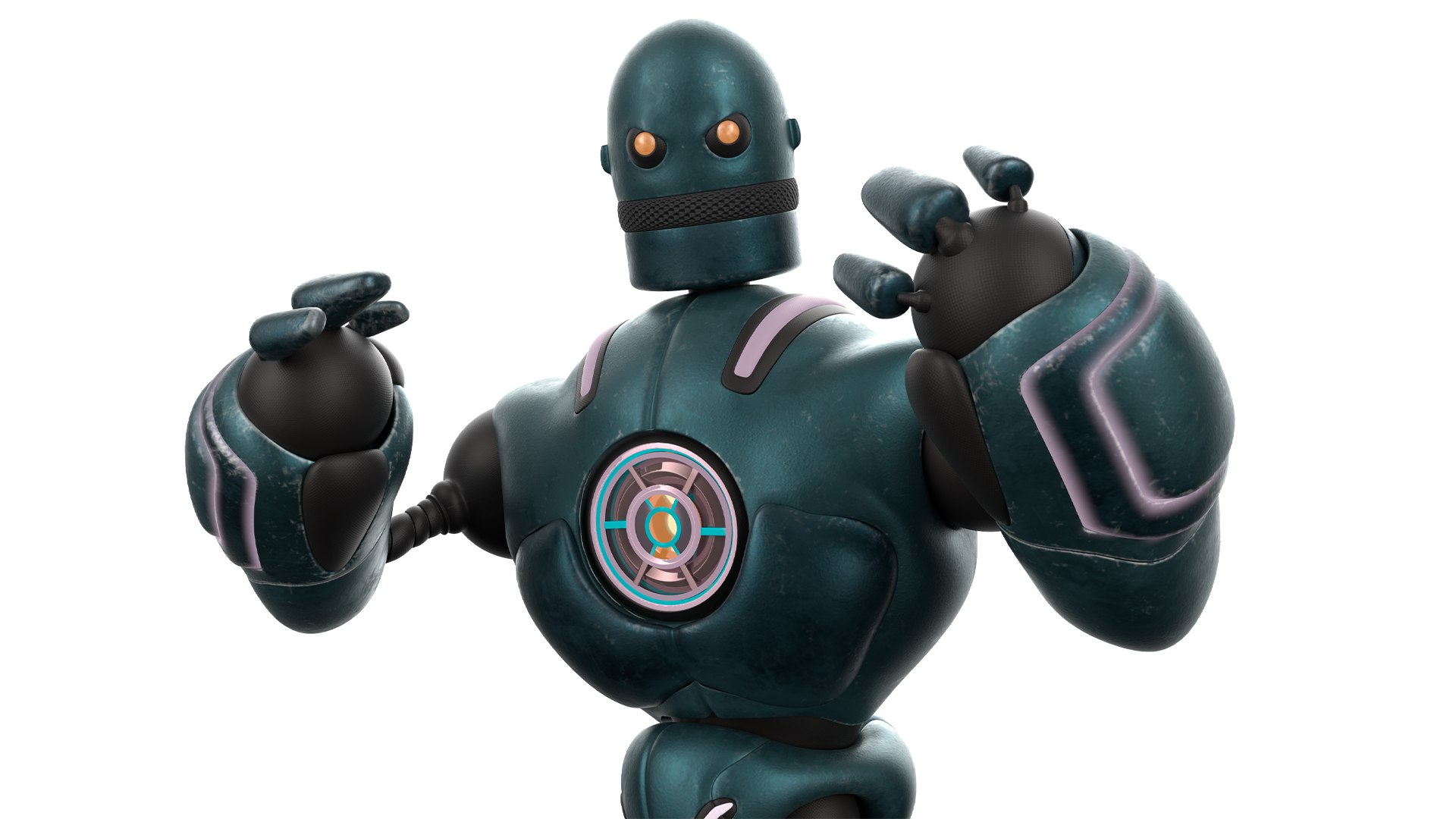 Robotic Character ROBO-03 WITH RIG 3D Model - TurboSquid 2275987