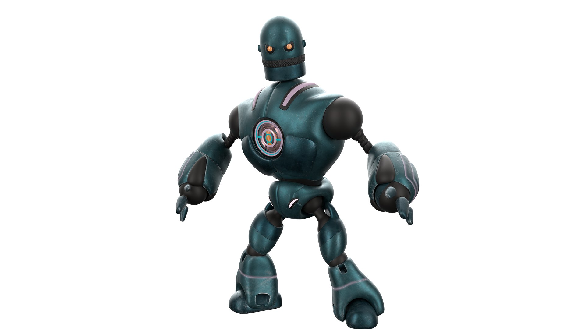 Robotic Character ROBO-03 WITH RIG 3D Model - TurboSquid 2275987