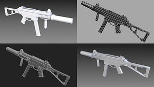 3D UMP Models - Browse & Download Formats - TurboSquid