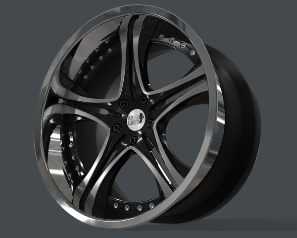 3D rim meister work wheels - TurboSquid 1440693