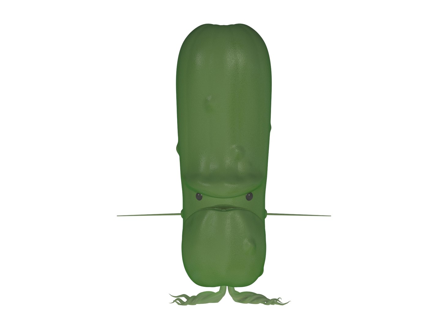 3d Pickle Man Model