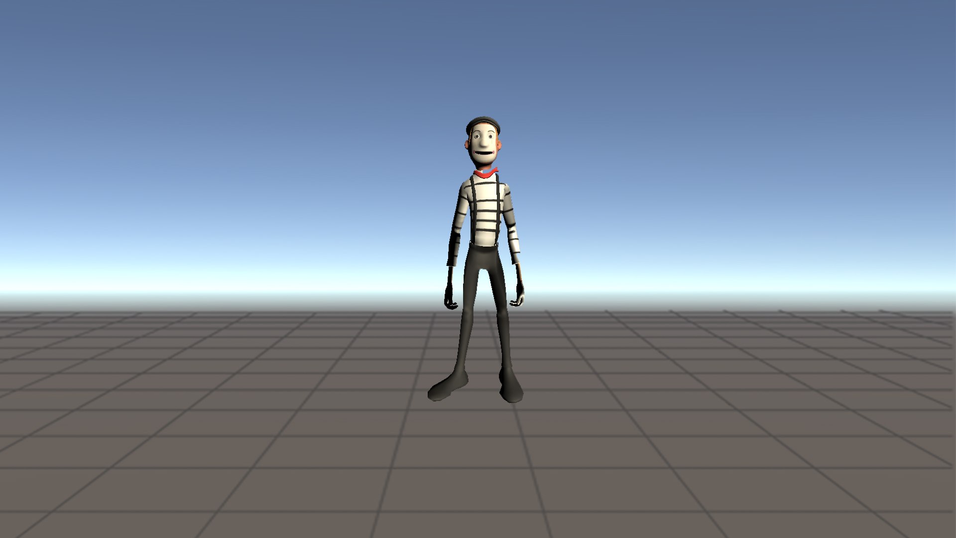 3D mime ar vr - TurboSquid 1598622
